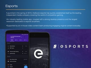 theScore Inc. Company Overview | PPT
