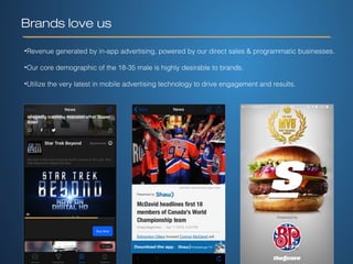 theScore Inc. Company Overview | PPT