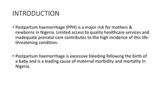 The scourge of PPH in Nigeria.pptx