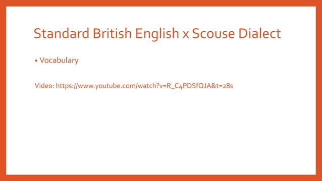 The Scouse accent | PPT