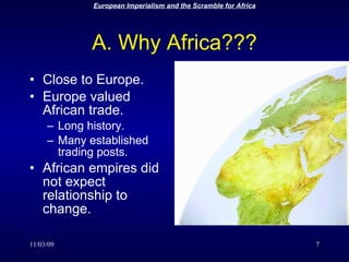 The Scramble For Africa | PPT