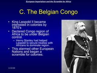 The Scramble For Africa | PPT