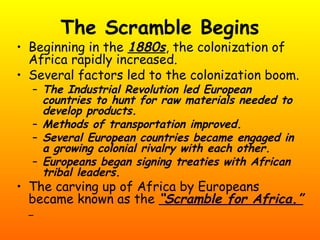 The_scramble_for_africa | PPT