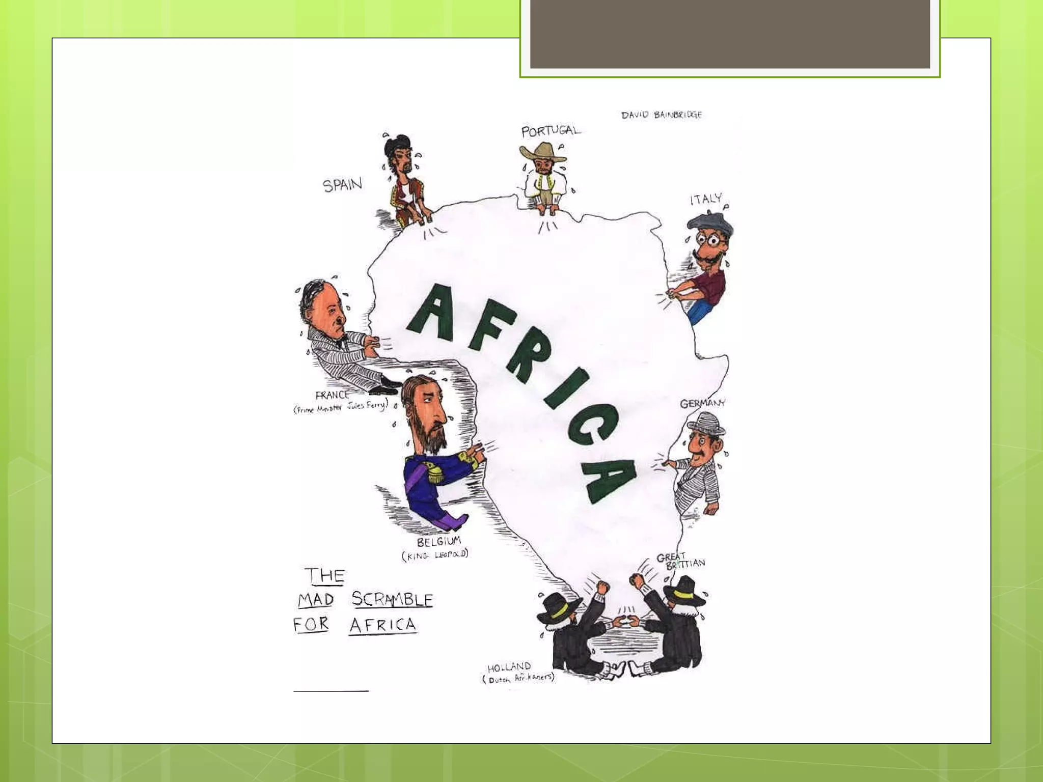 The scramble for africa | PPT