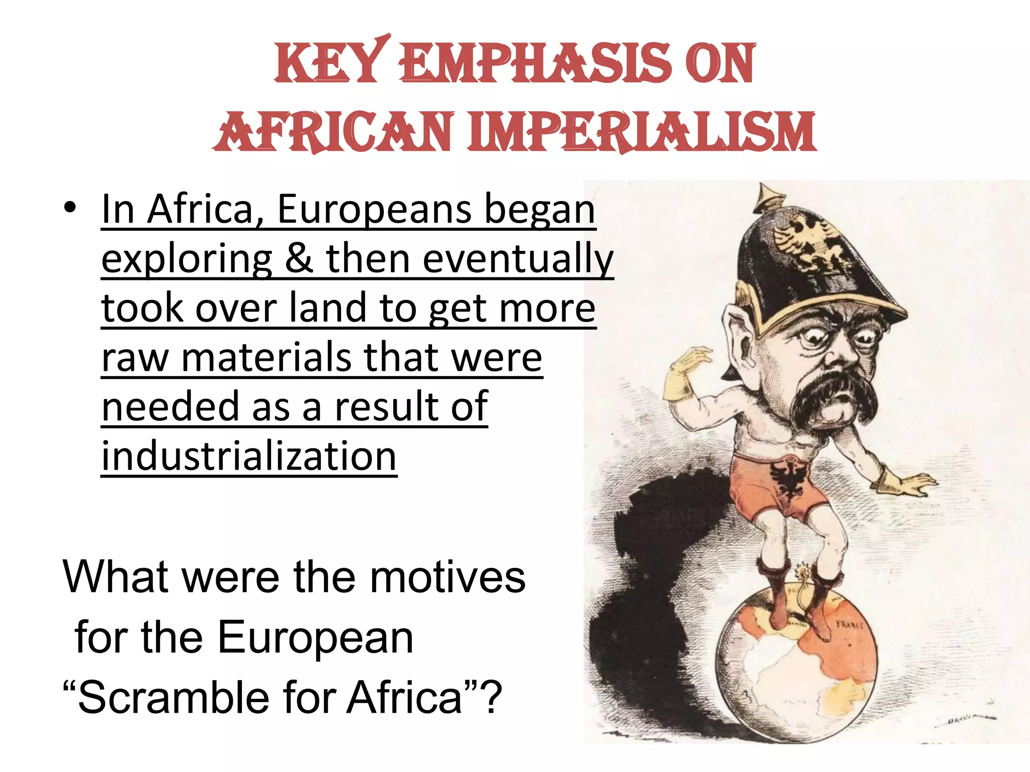 The scramble for africa | PPT