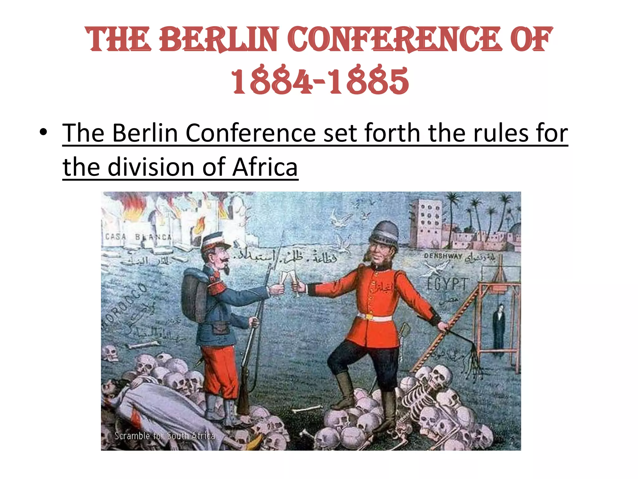 The scramble for africa | PPTX