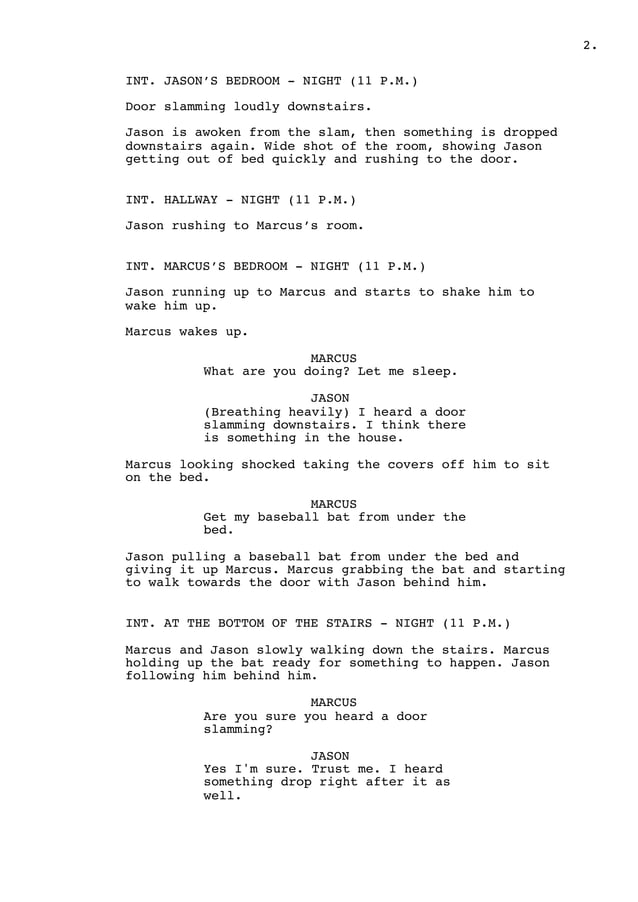 The Screaming - Script | PDF | Television | Entertainment