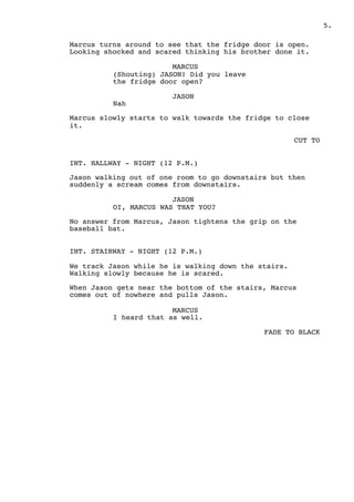 The Screaming - Script | PDF | Television | Entertainment