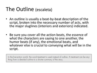 The Script Process for Animation | PPTX