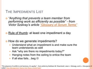 Elad Amit - The Scrum Daily Standup Meeting | PPT