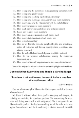The scrum master guidebook sample chapter | PDF