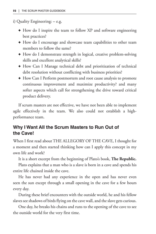 The scrum master guidebook sample chapter | PDF