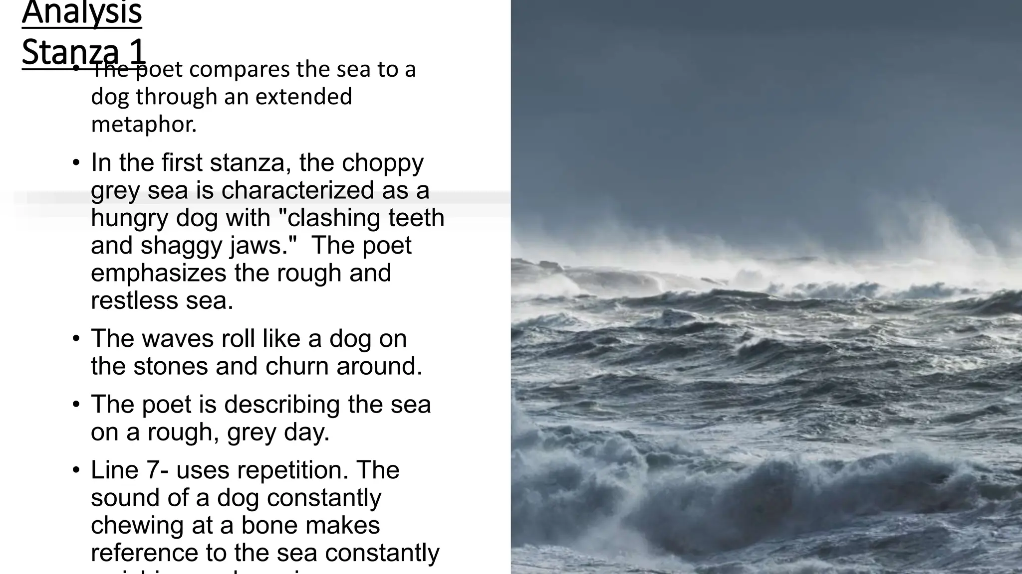 The Sea.powerpoint presentation for learners. | PPTX