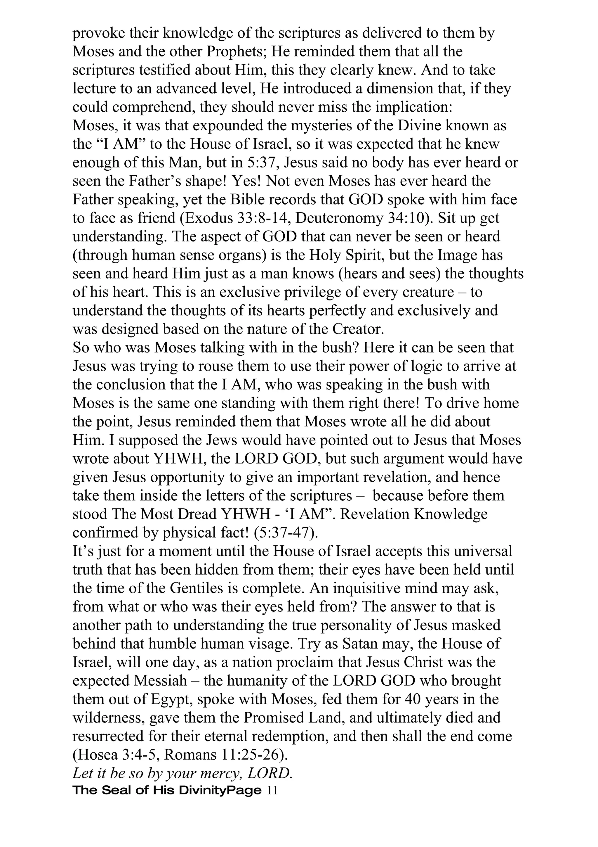 divinity of Jesus seal of john | RTF