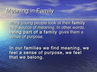 The search for meaning D2b | PPT