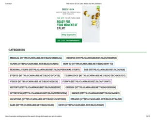What is OG Ditch Weed? | PDF