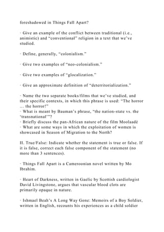 These are short essay questions, which should be answered in one o.docx