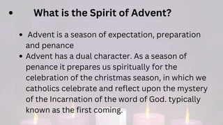 THE GREAT SEASON OF ADVENT THE SAVIORSS | PDF