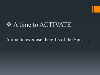 Church Sermon: Now Is The Time | PPTX