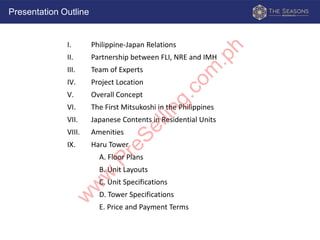 The Seasons Residences BGC (Sunshine Fort) || PreSelling.com.ph