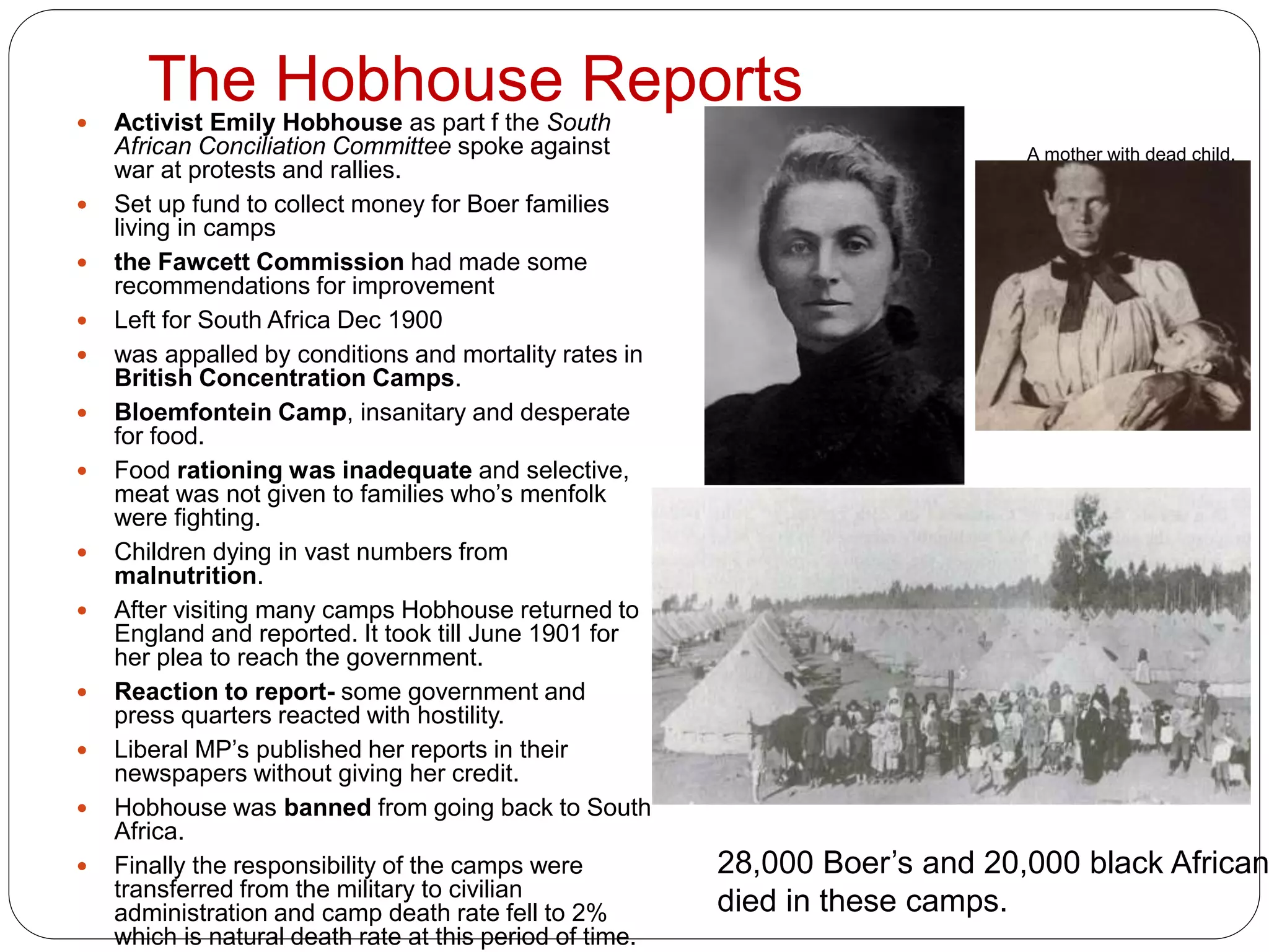 The Second Boer War Revision Notes | PPTX