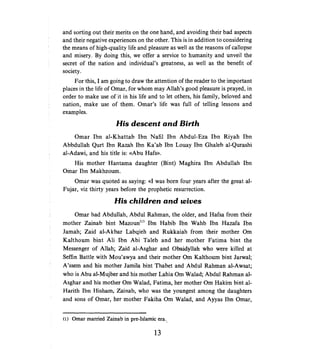 The second caliph Omar ibn al Khattab (RA) | PDF