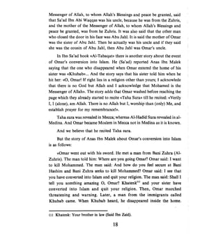 The second caliph Omar ibn al Khattab (RA) | PDF
