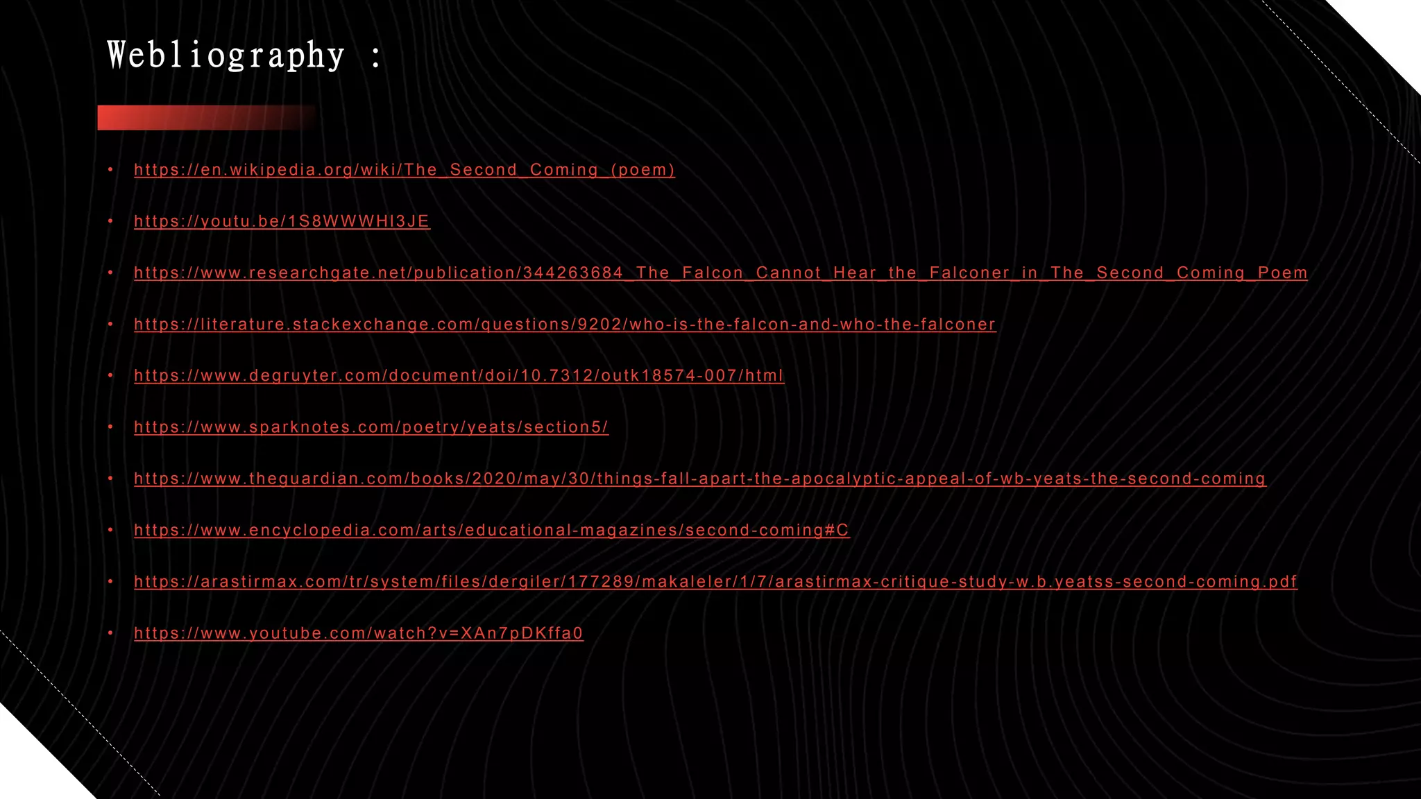 'The Second Coming Poem' by W. B. Yeats - Important Lines with ...