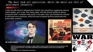 'The Second Coming Poem' by W. B. Yeats - Important Lines with ...