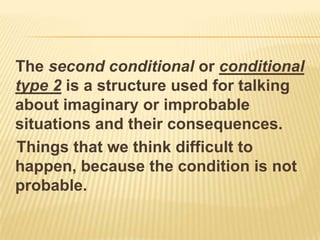 The second conditional | PPSX