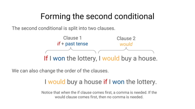 The second conditional | PPT