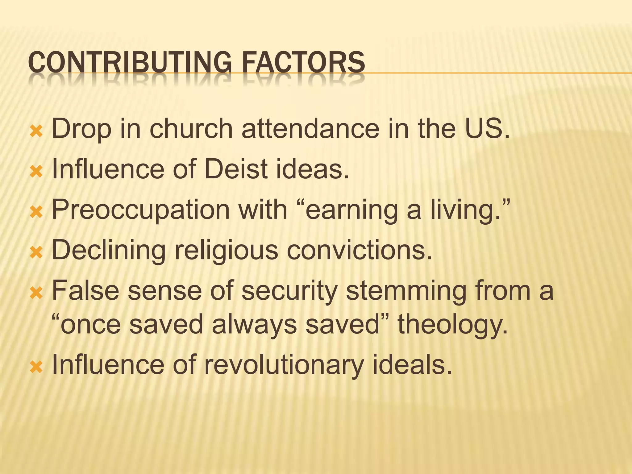 The second great awakening | PPTX