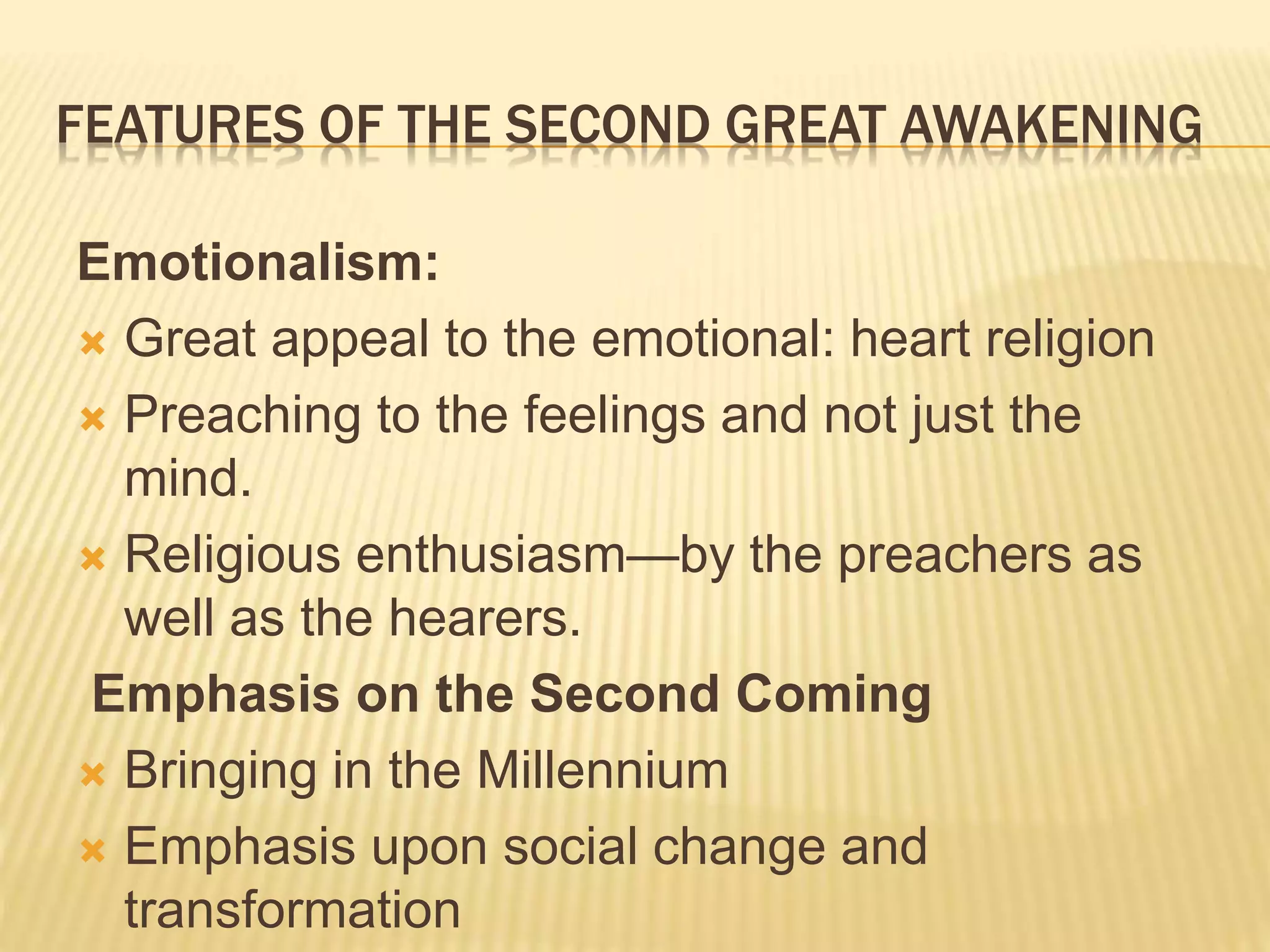 The second great awakening | PPT