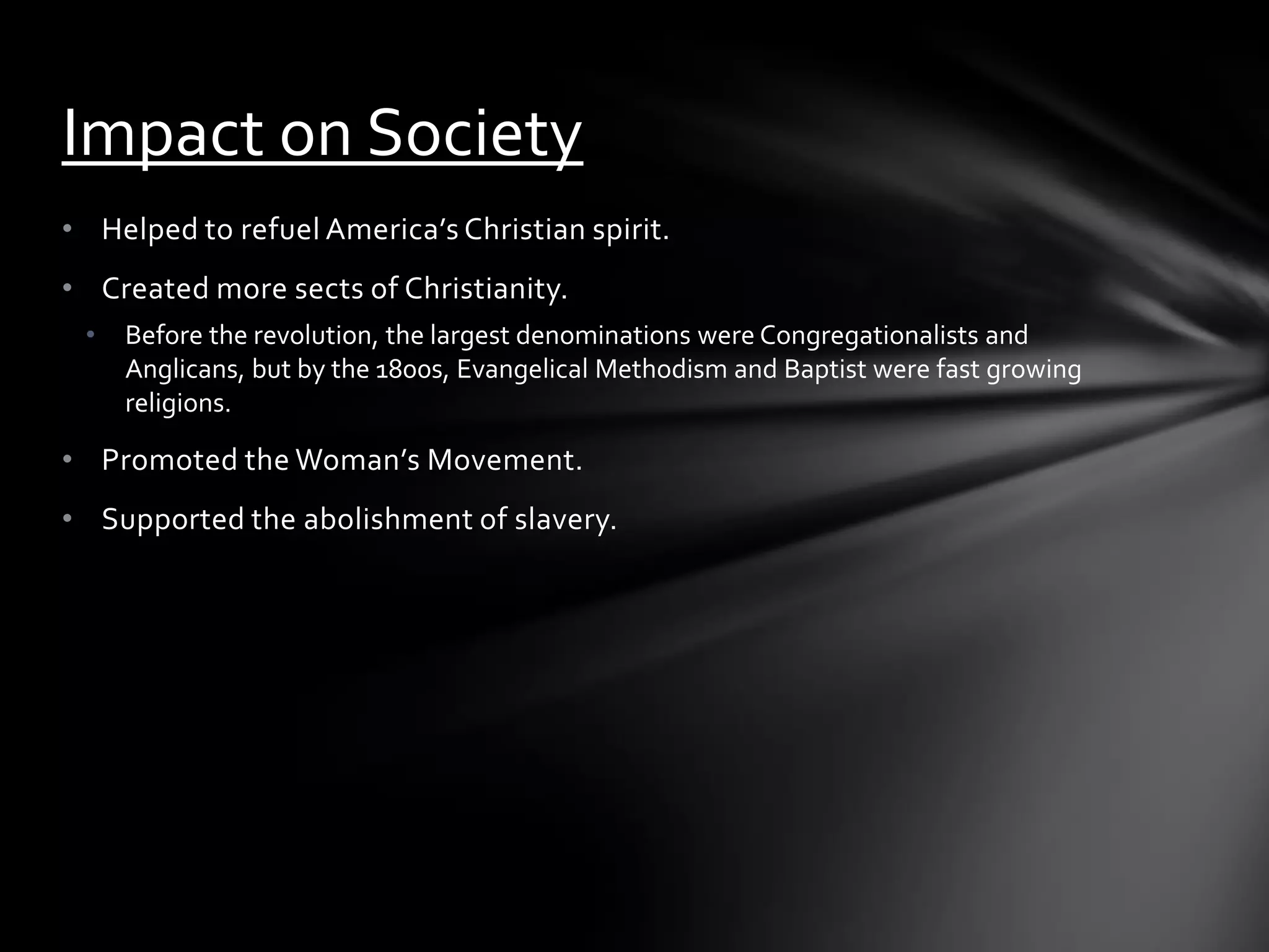 The Second Great Awakening | PPT