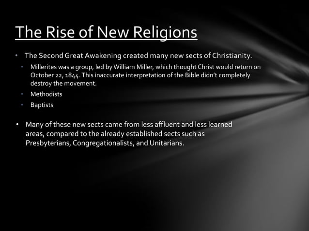 The Second Great Awakening | PPT