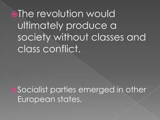 The Second Industrial Revolution And The Beginnings Of Marxism | PPT