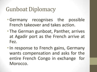 The second moroccan crisis | PPTX