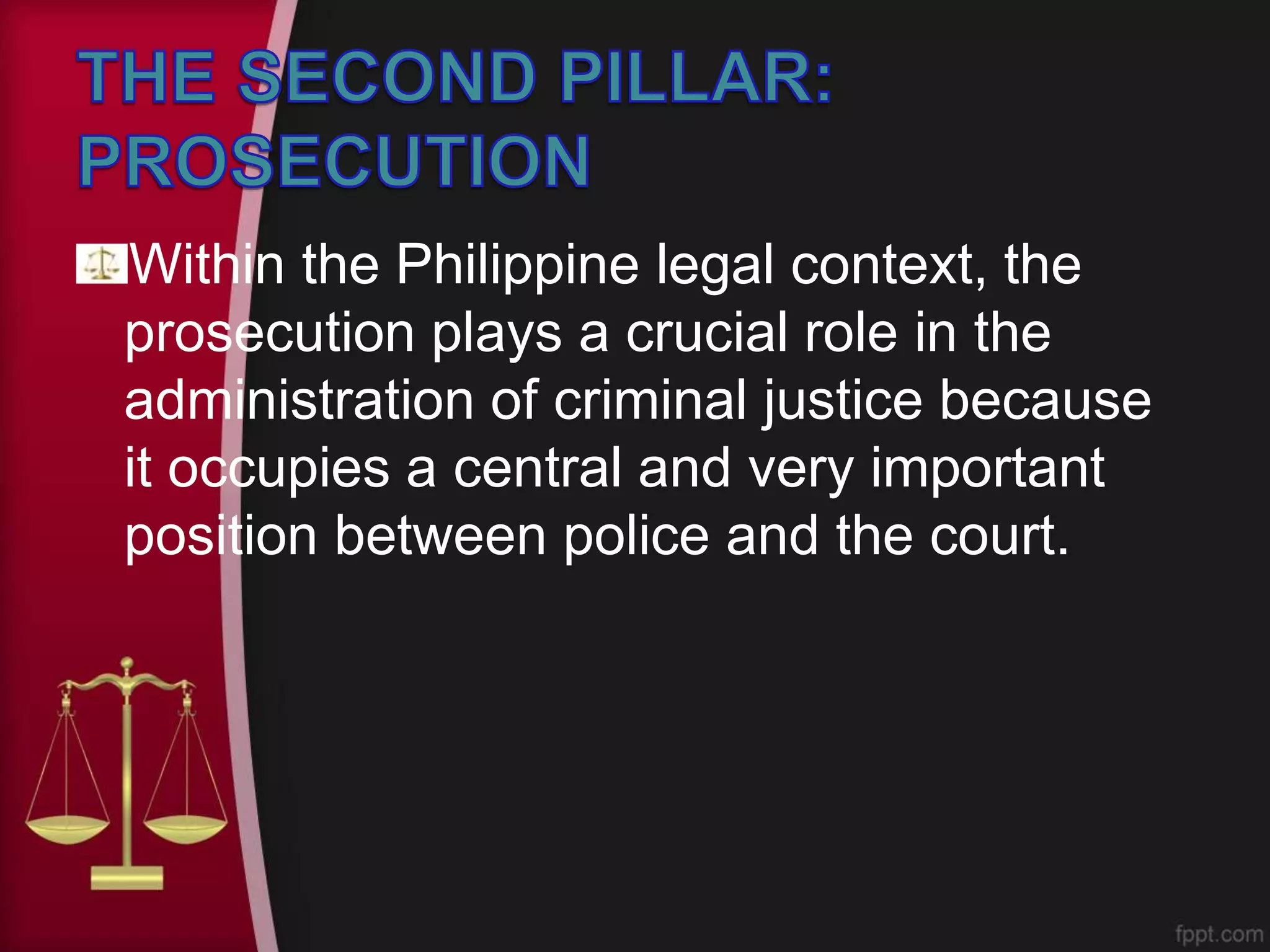 Philippine Criminal Justice System | PPTX