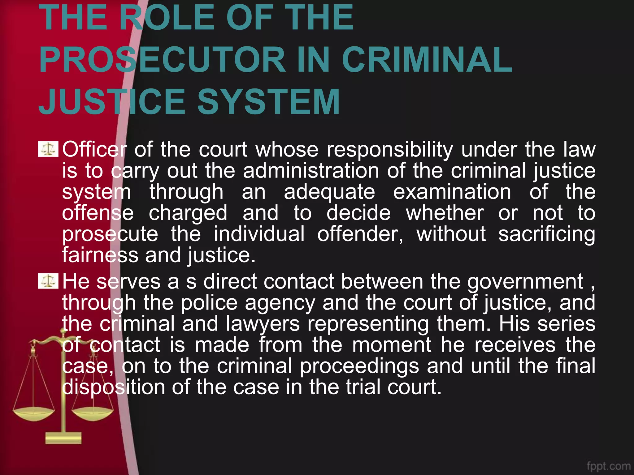 Philippine Criminal Justice System | PPTX