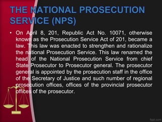 Philippine Criminal Justice System | PPTX