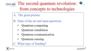 The second quantum revolution: from concepts to technologies | PDF