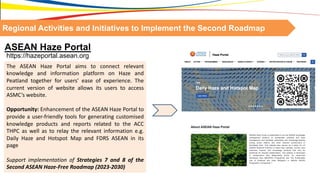 The Second Roadmap on ASEAN Cooperation towards Transboundary Haze ...