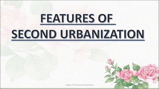 The second urbanization | PPTX