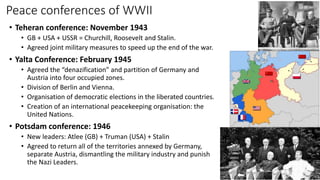 The second world war | PPTX