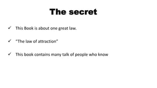 The secreat book review | PPTX