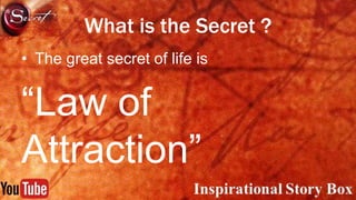 The secret Revealed | PPTX