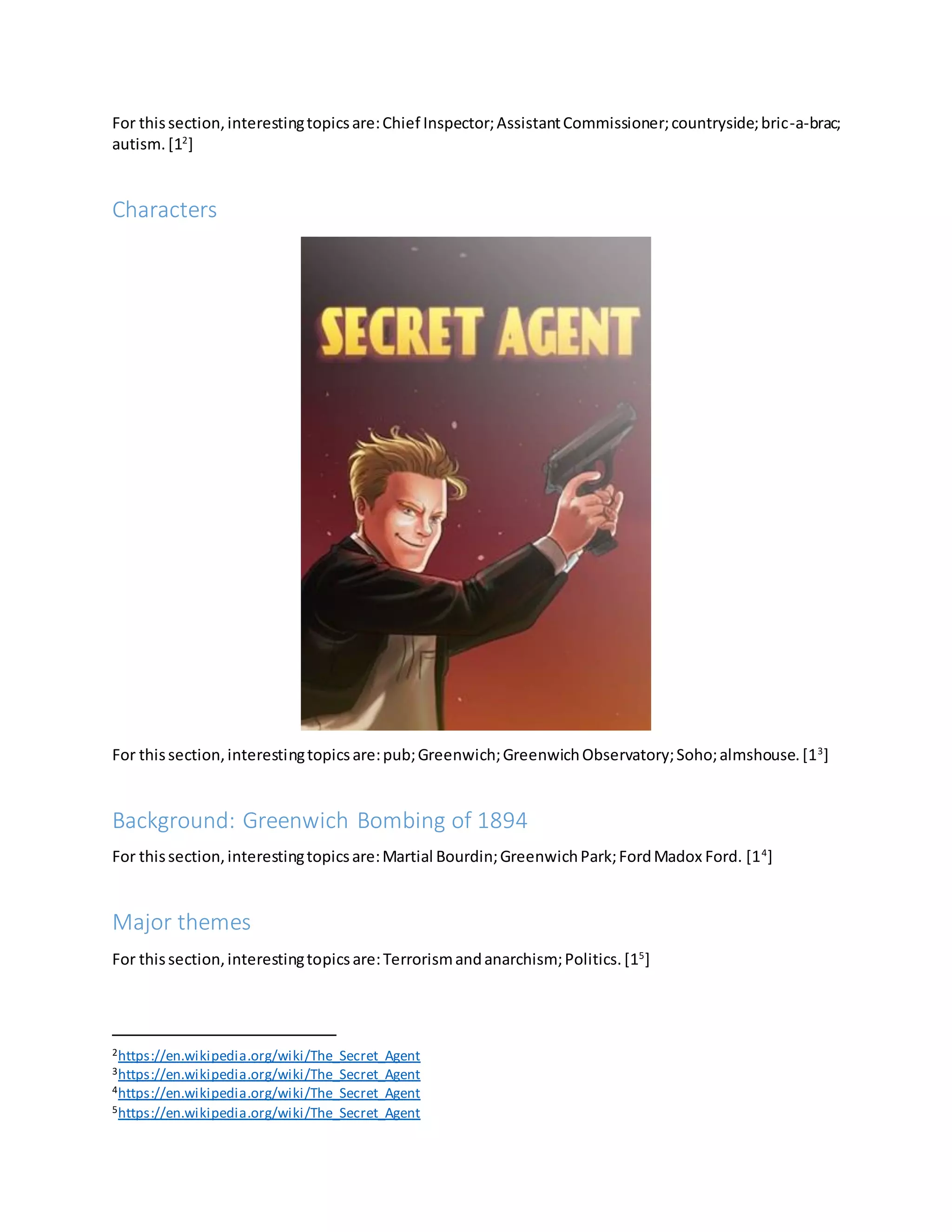 The secret agent | PDF
