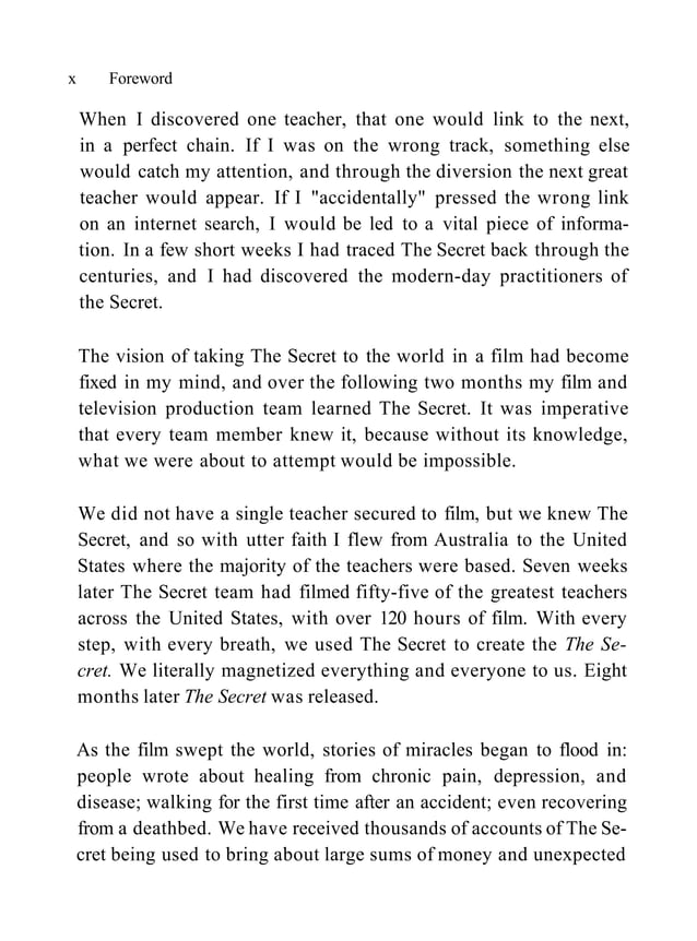 The secret by rhonda byrne [english] | PDF