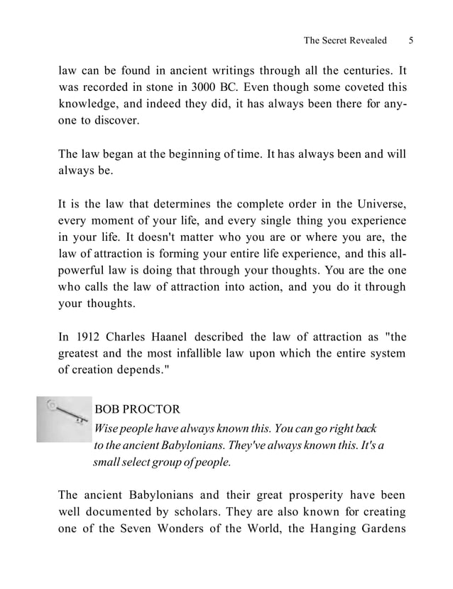 The secret by rhonda byrne [english] | PDF