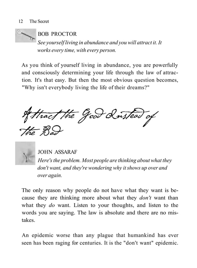 The secret by rhonda byrne [english] | PDF